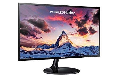 Samsung 24" FHD Flat Monitor with Super-Slim Design - LS24F354FHNXZA, Black