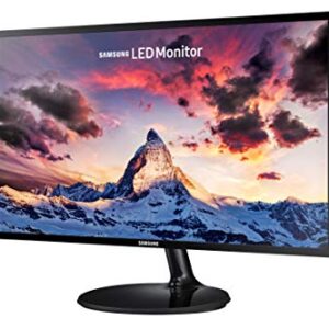 Samsung 24" FHD Flat Monitor with Super-Slim Design - LS24F354FHNXZA, Black