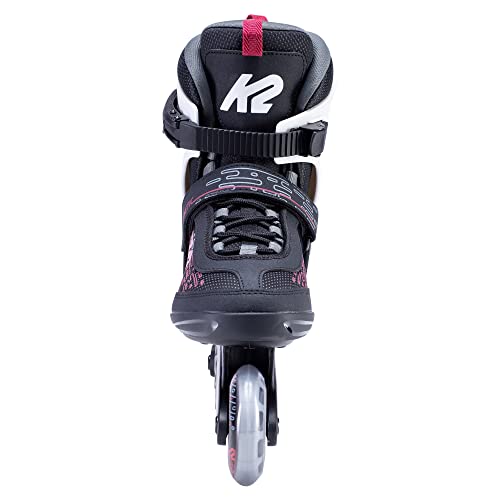 K2 Skate Women's Kinetic 80 Inline Skate, Black_Berry, 6.5