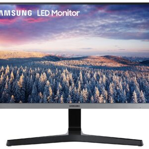 SAMSUNG 24" FHD Monitor with Bezel-LESS Design - LS24R350FHNXZA, Dark Blue Gray