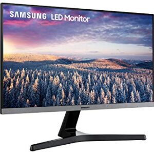 SAMSUNG 24" FHD Monitor with Bezel-LESS Design - LS24R350FHNXZA, Dark Blue Gray