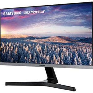 SAMSUNG 24" FHD Monitor with Bezel-LESS Design - LS24R350FHNXZA, Dark Blue Gray