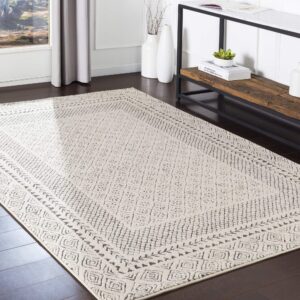 livabliss melodie boho farmhouse area rug,3'11" x 5'7",beige