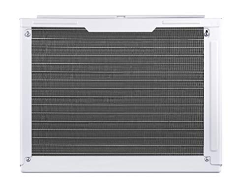 Amazon Basics Window Mounted Air Conditioner with Remote Cools 250 Square Feet, 6000 BTU, White