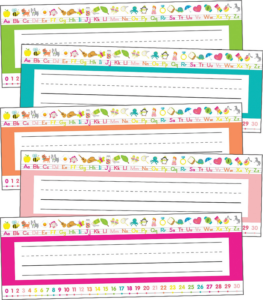 schoolgirl style | just teach pina colada pineapple early childhood nameplates | printable