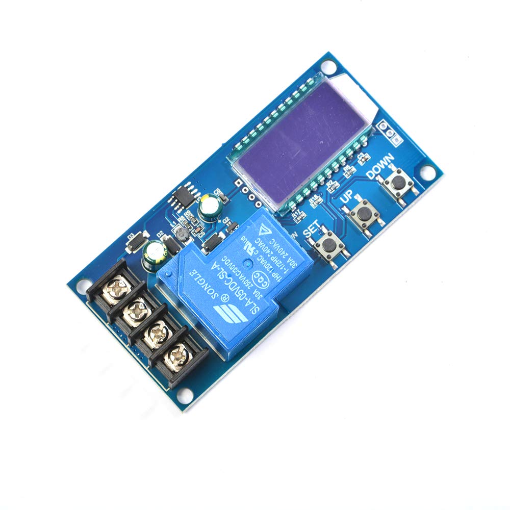 Comimark 1Pcs XY-L10A/XY-L30A Lithium Battery Charge Controller Protection Board 6-60V LCD Display (XY-L30A)