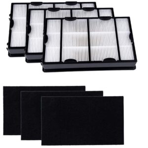 HAPF600 Filter for Holmes Air Purifier Filter B replace HAP726-U HAP1625 HAPF600D-U2 fits GE 106633 106643 106653 Models, Replacement Holmes HEPA Air Filter by TOPEMAI