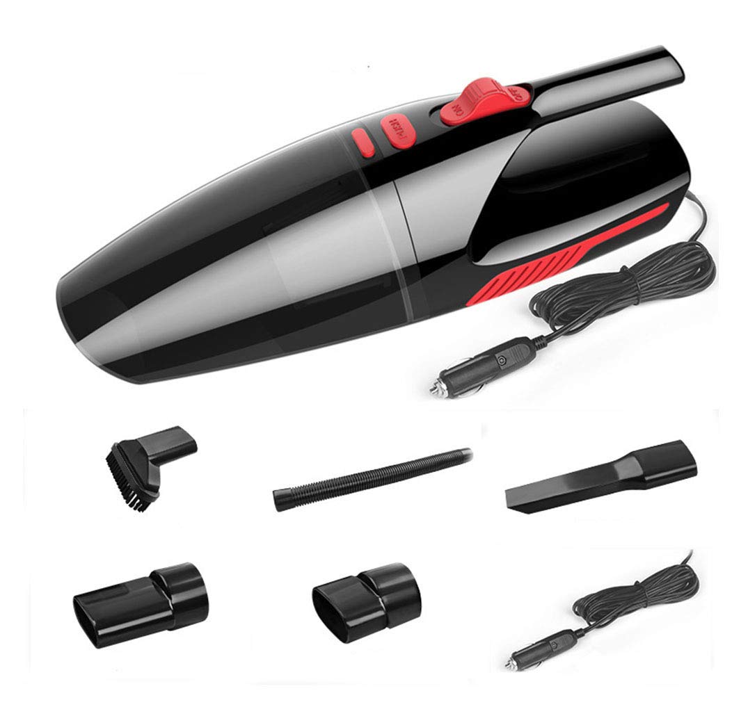 xperry Manual Vacuum Cleaner, 120W high-Power Vacuum Cleaner, for Fast Cleaning Cars, Portable car Hand Vacuum Cleaner, only for The use of Cars