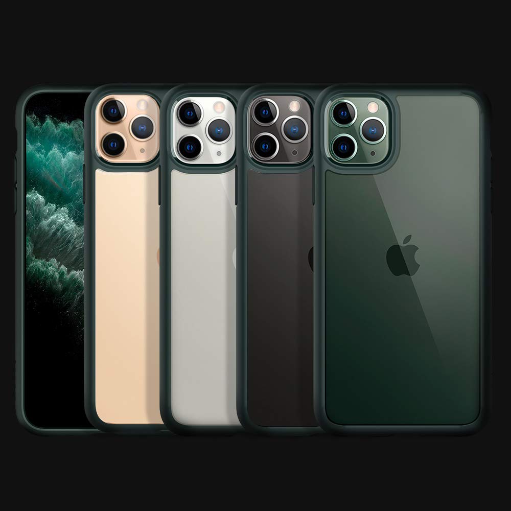 Spigen Ultra Hybrid Designed for iPhone 11 Pro Case (2019) - Midnight Green