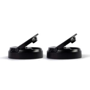 magic bullet flip top lid (set of 2), 20 lbs, black