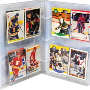 UniKeep Hockey Themed Mini Case for Collectible Trading Cards - Holds UP to 200 Cards