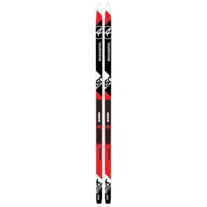 rossignol xt venture junior waxless kids xc skis 100 w/tour step in junior bindings