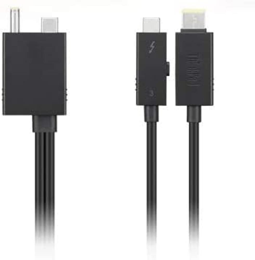 Thunderbolt+Cable+(M)+(M)+-+Thunderbolt+3-2.2+ft+-+Black+-+Cru+-+for+ThinkPad+P1+P1+(2nd+Gen)+P52+P53+P72+P73+X1+Extreme+X1+Extreme+(2nd+Gen)