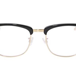 Eyeglasses Tom Ford FT 5590 -F-B 001 Shiny Black, Rose Gold/Blue Block Lenses