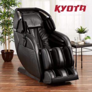 Kyota M673 Kenko 3D Zero Gravity Massage Chair (Brown), with Full-Body Massage, Extra Long Calf Reflexology Foot Rollers, Wireless Speakers, Massage Chairs Great for at-Home Therapy