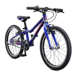 mongoose cipher kids mountain bike blue, 20-inch