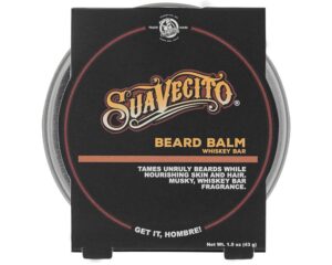 suavecito whiskey bar beard balm