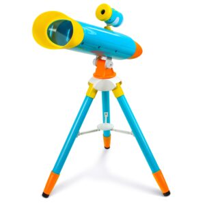 telescope for kids, children's telescopes & projector, 24 space images & educational insights book included, great stem activity science toys, learning gifts for boys & girls ages 3 4 5 6-12 year old