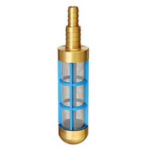 CABINA HOME Brass 3/4'' 5/8'' Hose Water Suction Strainer Pickup Filter for Pressure Washer