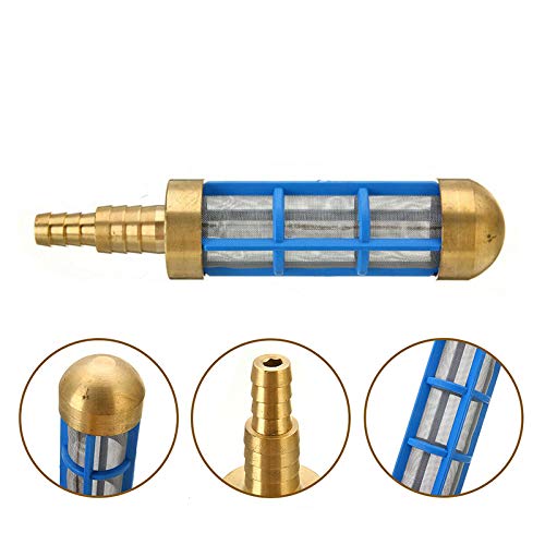 CABINA HOME Brass 3/4'' 5/8'' Hose Water Suction Strainer Pickup Filter for Pressure Washer