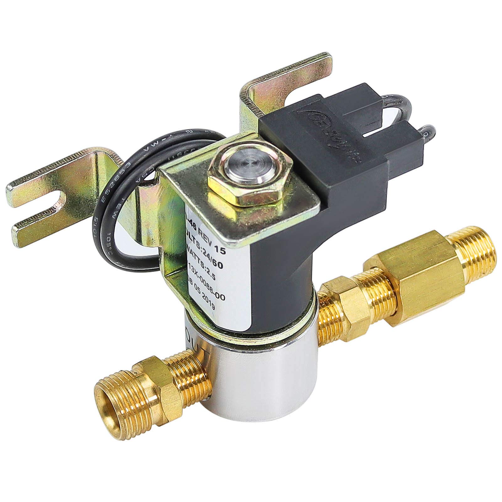 990-53 Universal Humidifier Solenoid Valve Assembly By AMI PARTS Replacement 24 Volt Humidifier Water Valve-Fit for GeneralAire Humidifier-1042 1042L 1042LH 1137