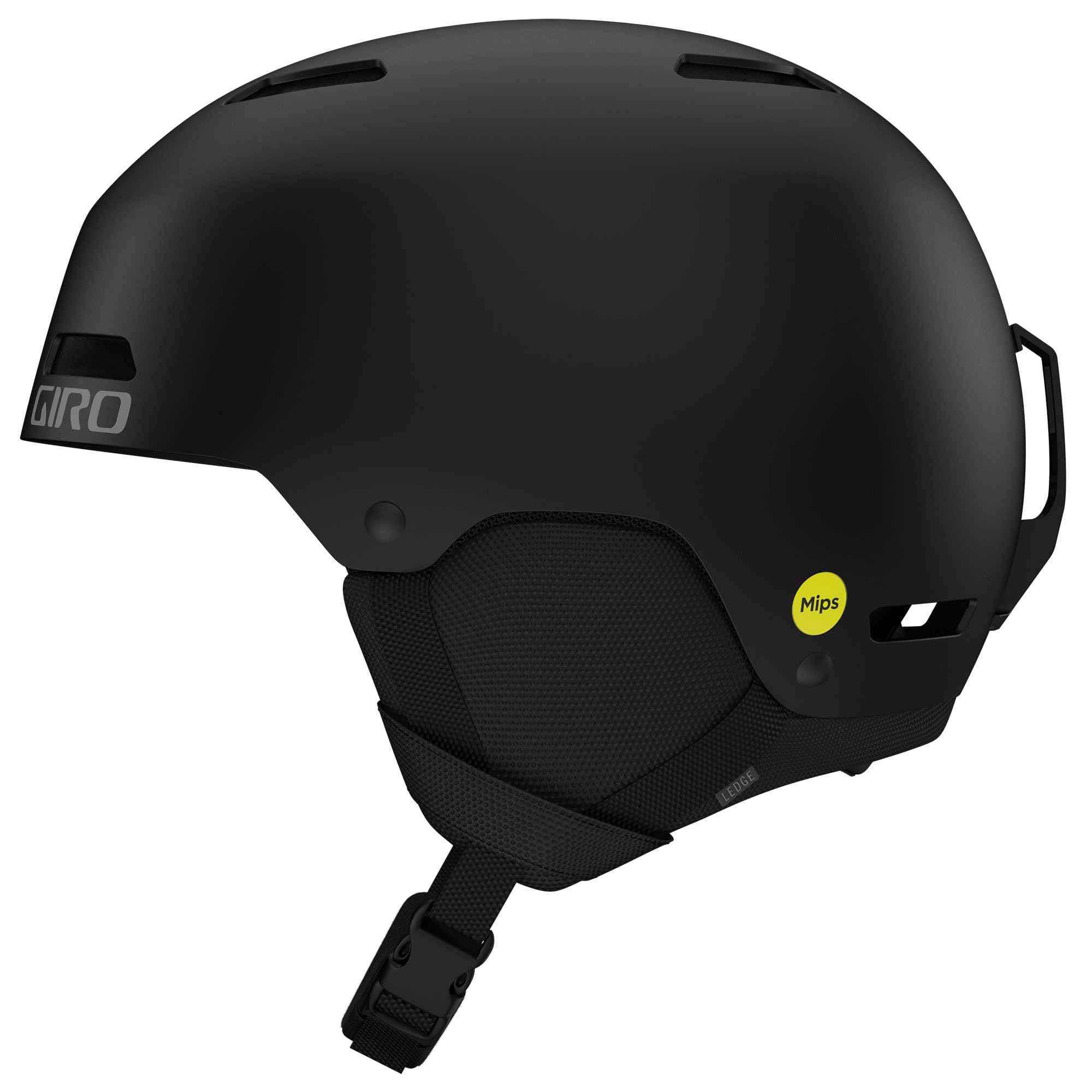 Giro Ledge MIPS Asian Fit Ski Helmet - Snowboard Helmet for Men, Women & Youth - Matte Black - Size L (59-62.5 cm)