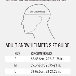 Giro Ledge MIPS Asian Fit Ski Helmet - Snowboard Helmet for Men, Women & Youth - Matte Black - Size L (59-62.5 cm)