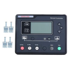 electric generator controller module, dgs6110u electronic generator controller module control panel lcd display