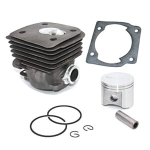 P SeekPro Cylinder Piston Kit 55mm for Husqvarna 385 385XP 385XPG 385 EPA 385XP EPA 390 390XP 390XPG 390 EPA 390XP EPA Husqvarna PN 537169771 544006502