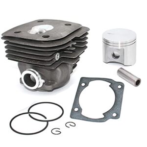 P SeekPro Cylinder Piston Kit 55mm for Husqvarna 385 385XP 385XPG 385 EPA 385XP EPA 390 390XP 390XPG 390 EPA 390XP EPA Husqvarna PN 537169771 544006502