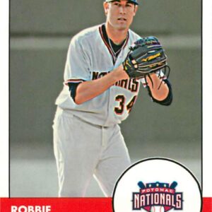 2012 Topps Heritage Minor League #163 Robbie Ray Potomac Nationals MLB Baseball Card NM-MT