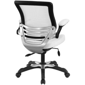 America Luxury - Chairs Contemporary Modern Urban Designer Home Business Office Furniture Work Desk Chair White Fabric Vinyl