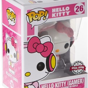 Funko Pop! Hello Kitty (Gamer) #26 Game Stop Exclusive