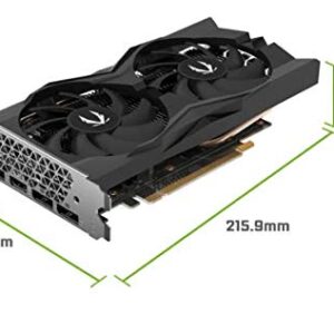 ZOTAC GeForce GTX 1660 6GB GDDR5 192-bit Gaming Graphics Card, Super Compact, ZT-T16600K-10M