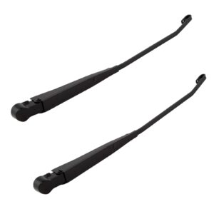 front windshield wiper arms pair set kit compatible with ford bronco f-series pickup truck