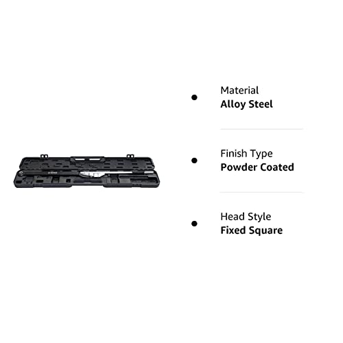 AME INTL 67751 Heavy Duty Break-A-Way Lug Nut Torque Wrench, 1" Drive - 200-750 Ft/Lb