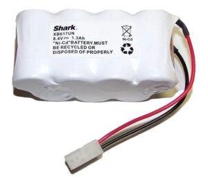 genuine shark 8.4v 1.3ah (1300ma) battery pack xb617un for uv647 uv640 uv617 cordless vacuum