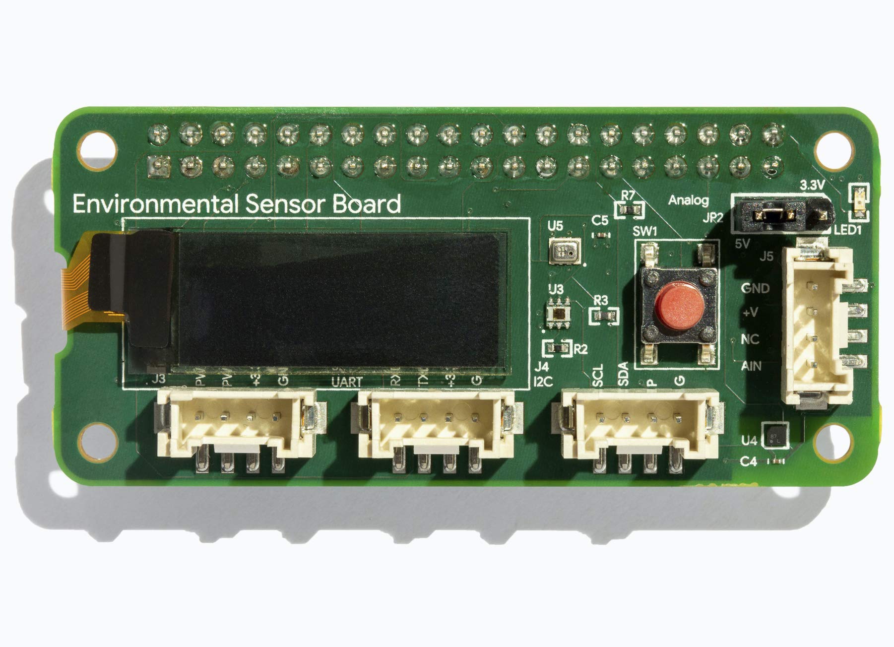 Google Coral Environmental Sensor Board