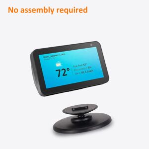 AutoSonic Stand for Echo Show 5 (1st Gen and 2nd Gen) | Adjustable Design Compatible with Alexa Show 5 | Magnetic,Swivel and Tilt | Black