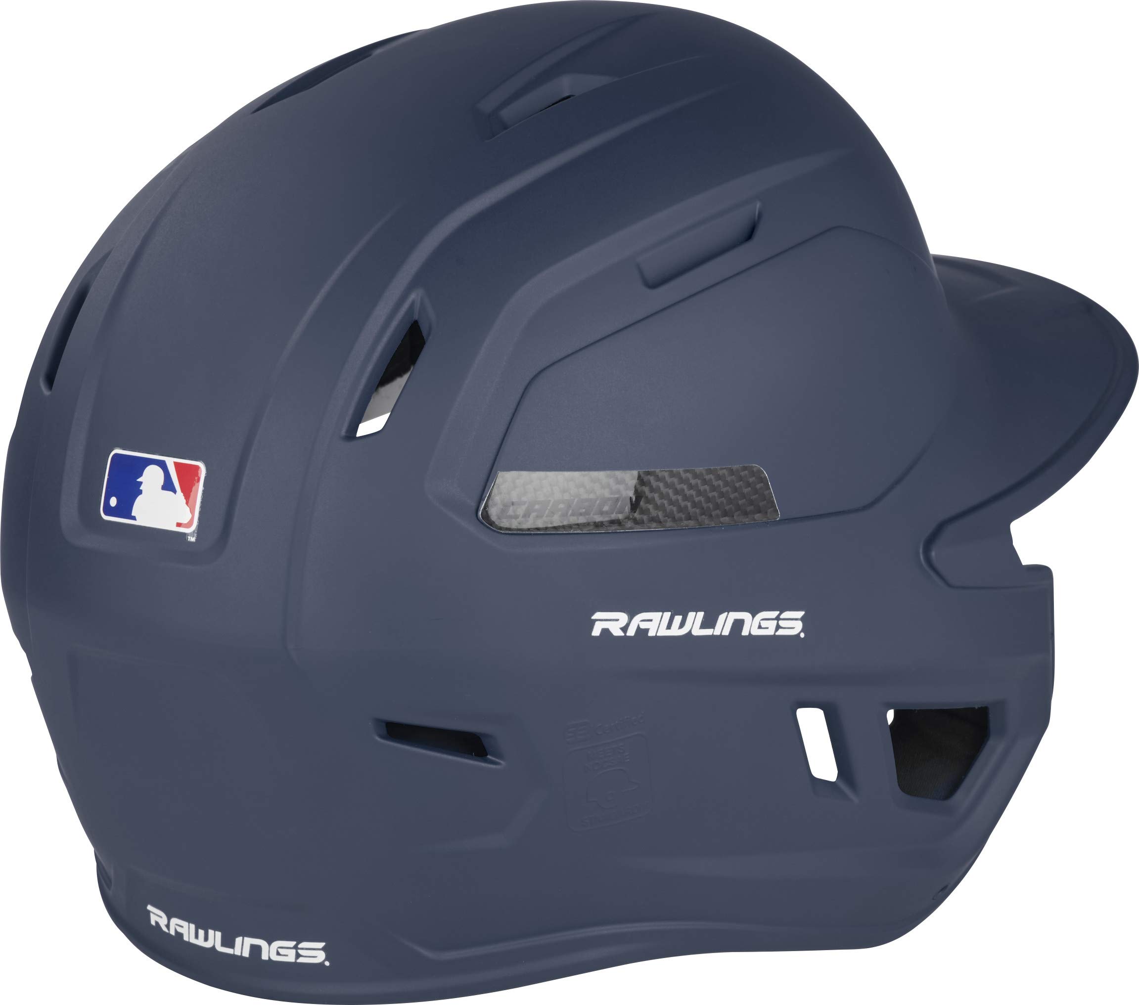 Rawlings | MACH CARBON Baseball Batting Helmet | X-Large (7 5/8" - 8") | Navy