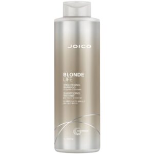 joico blonde life brightening shampoo | for blonde hair | add softness & smoothness | sulfate free | with monoi & tamanu oil | 33.8 fl oz