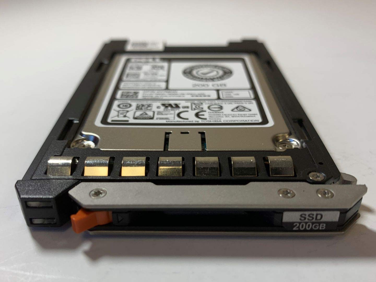 Toshiba 200GB SSD 1.8" 6Gb/s SATA Solid State Drive Model: THNSF8200CAME DP/N: Y7MDD