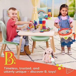 B. toys- B. baby- Touch & Feel- 2 Soft Fabric Books- Developmental Soft Interactive Books with Sounds & Bright Illustrations- 2 pcs- 6 Months +