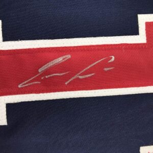 Autographed/Signed Ronald Acuna Jr. Atlanta Blue Baseball Jersey JSA COA