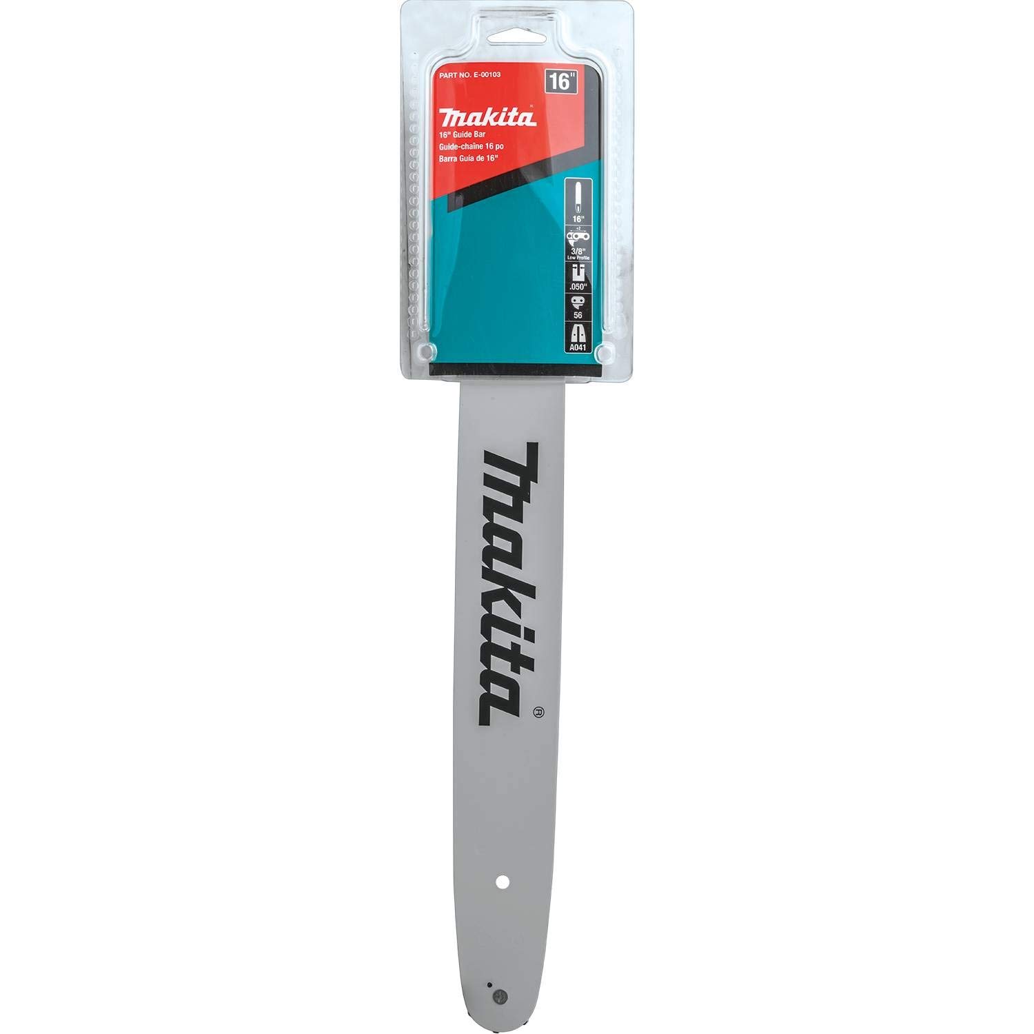 Makita E-00103 16" Guide Bar, 3/8” LP, 050”