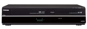 toshiba dvr670/dvr670ku dvd/vhs recorder with built in tuner, black (2009 model) (renewed)