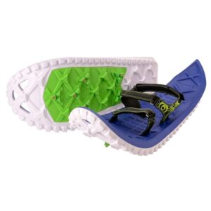 crescent moon eva foam snowshoes (blue)