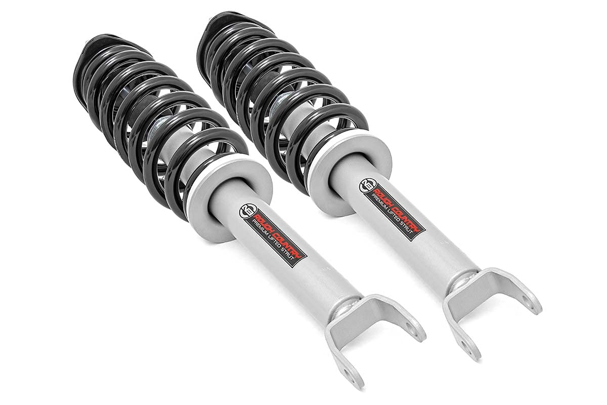 Rough Country 4" Loaded N3 Lifted Struts for 2012-2018 Ram 1500 4WD - 501027