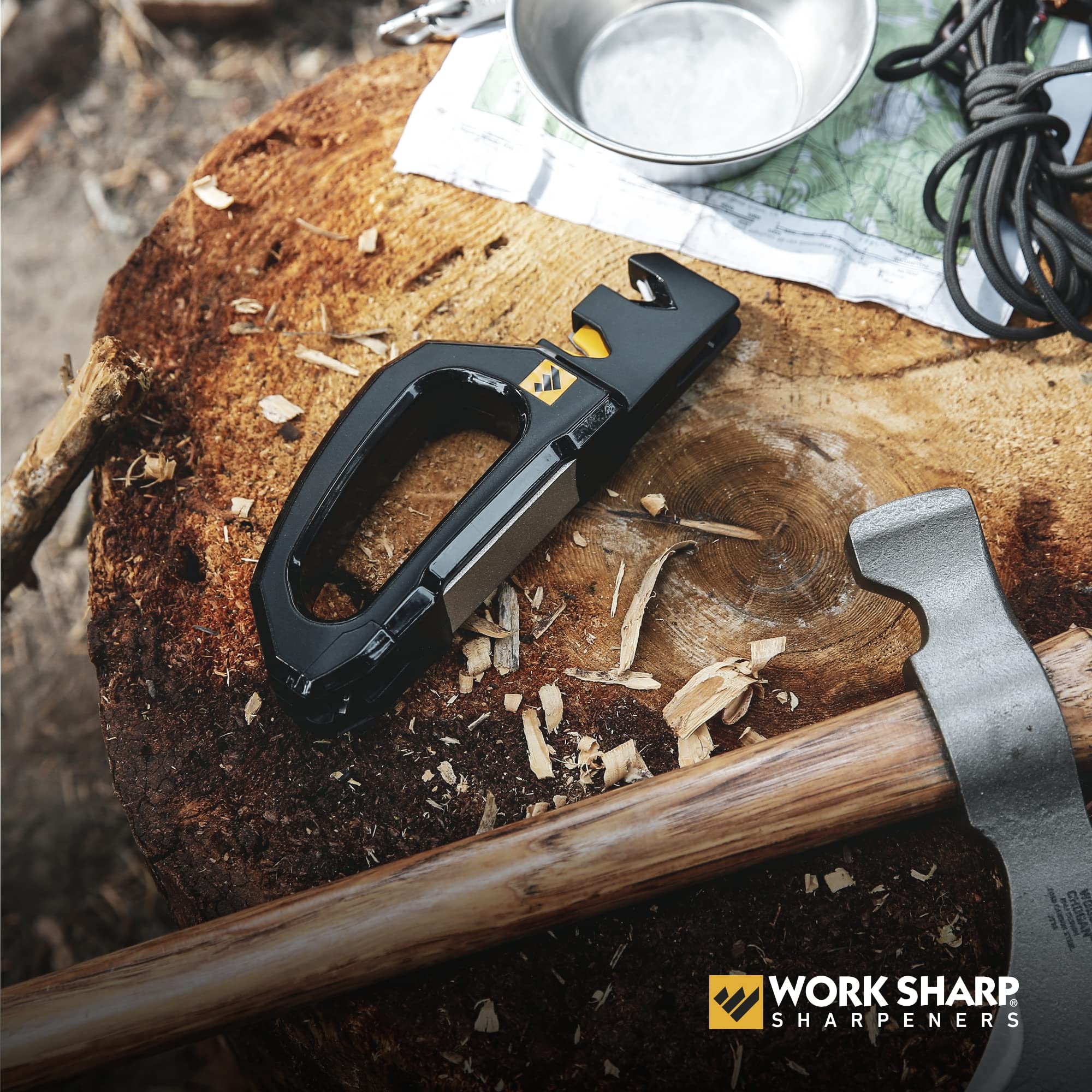 Work Sharp Handheld Pivot Pro Knife and Tool Sharpener, WSHHDPVT, Black