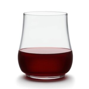 Libbey Perfect For Everything Stackable Stemless Glasses, 17-ounce, Set of 6